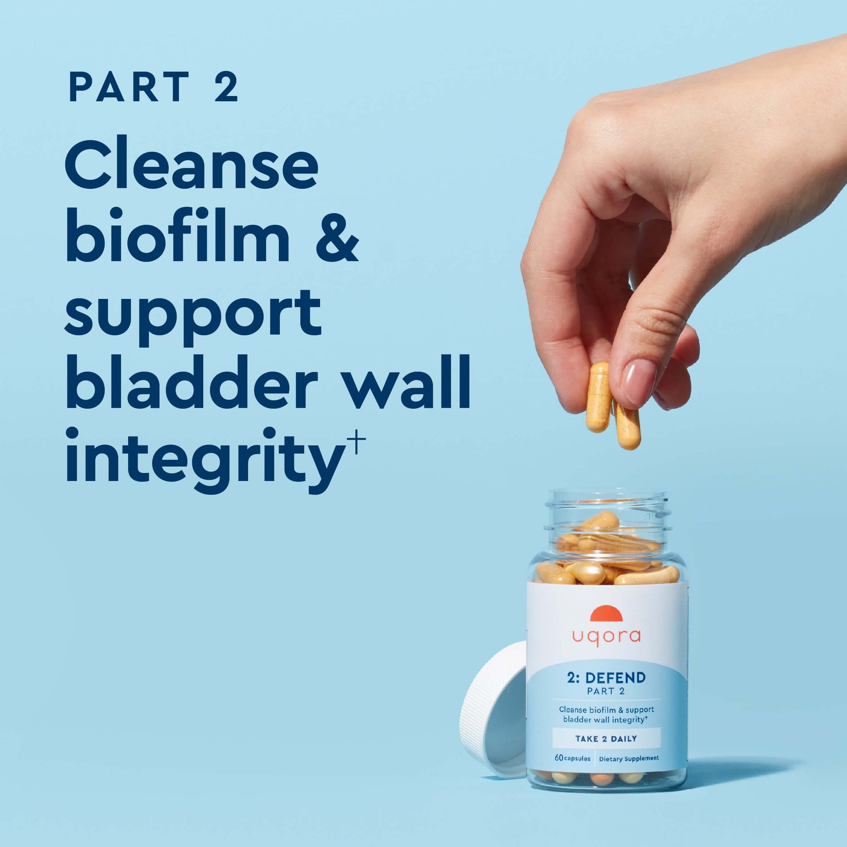 Uqora Defend: Cleanse Biofilm for Daily Defense & Wellness | Uqora